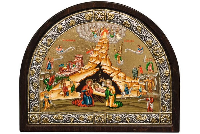 Η ΕΙΚΟΝΑ ΤΗΣ ΓΕΝΝΗΣΗΣ ΤΟΥ ΙΗΣΟΥ – Christianity Art | Greek Store