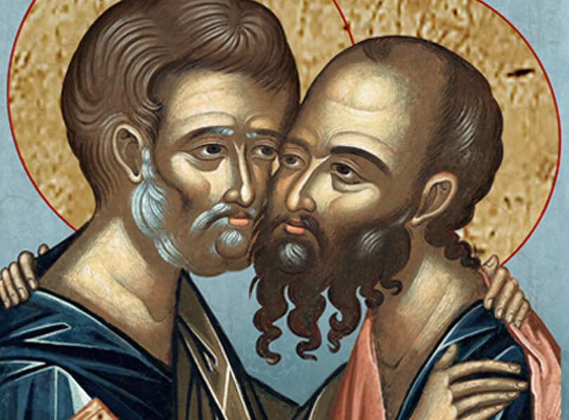 Η ΕΙΚΟΝΑ ΤΩΝ ΑΓΙΩΝ ΠΕΤΡΟΥ ΚΑΙ ΠΑΥΛΟΥ – Christianity Art | Greek Store